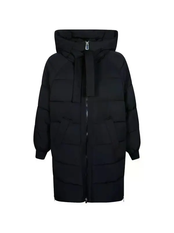 Pinko Dalia Hooded Padded Coat - Black