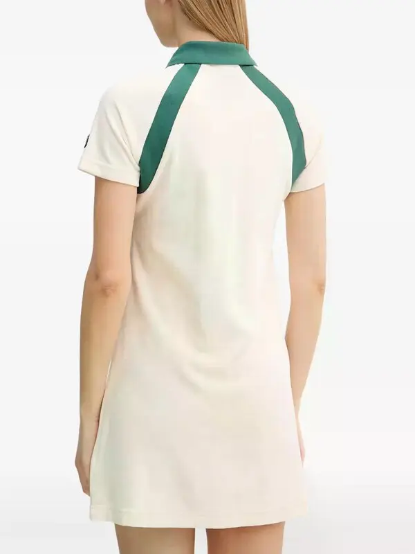 FILA Belfiore Zip-up Polo Collar Mini Dress