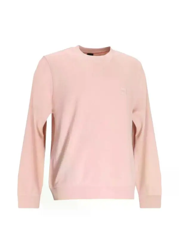 BOSS Logo-patch Sweatshirt - Pink