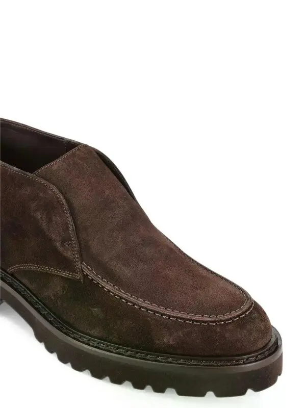DOUCAL'S Almond-toe Desert Boots