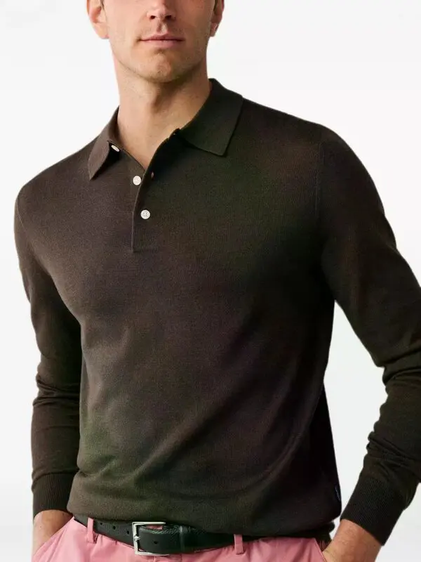 HACKETT LONDON Long-sleeve Polo Shirt