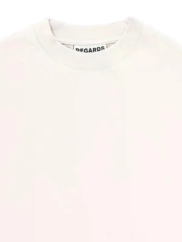 REGARDS Crew-neck T-shirt - Neutrals
