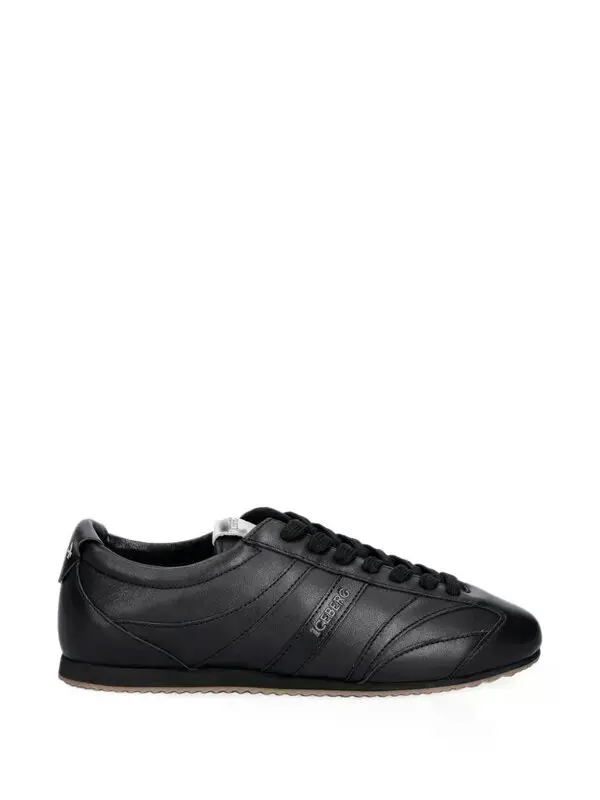 Iceberg Paneled Logo Detail Sneakers