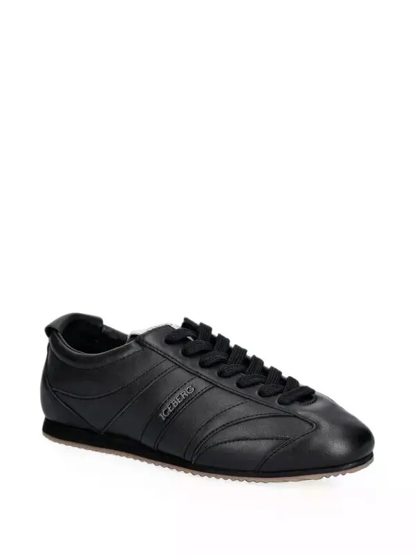 Iceberg Paneled Logo Detail Sneakers