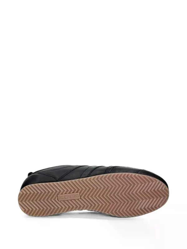Iceberg Paneled Logo Detail Sneakers