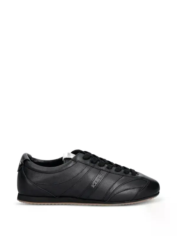 Iceberg Panelled Logo Detail Sneakers