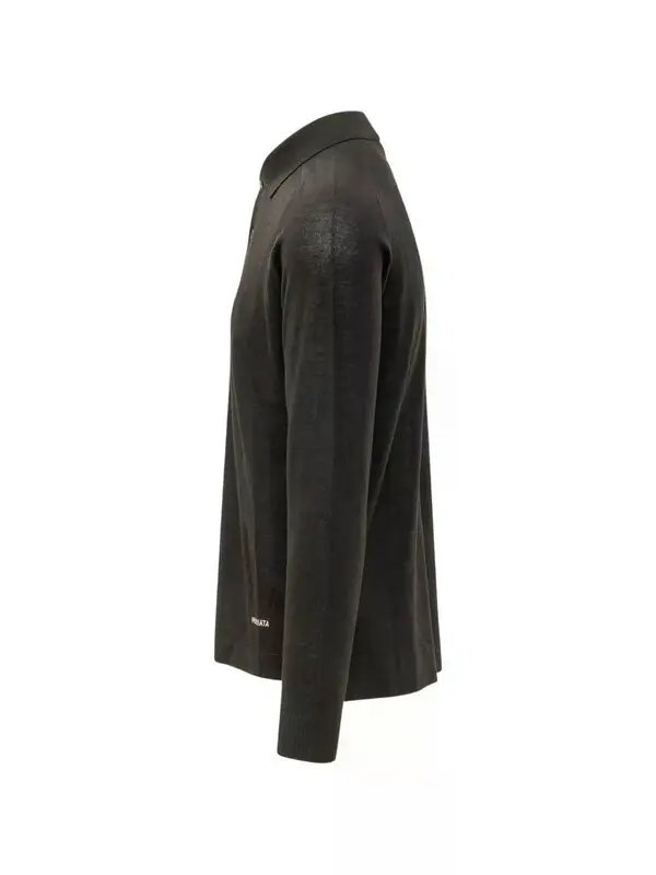 Premiata Long-sleeve Polo Sweater