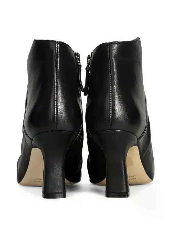 THE SELLER Ruched Pointed-toe Ankle Boots