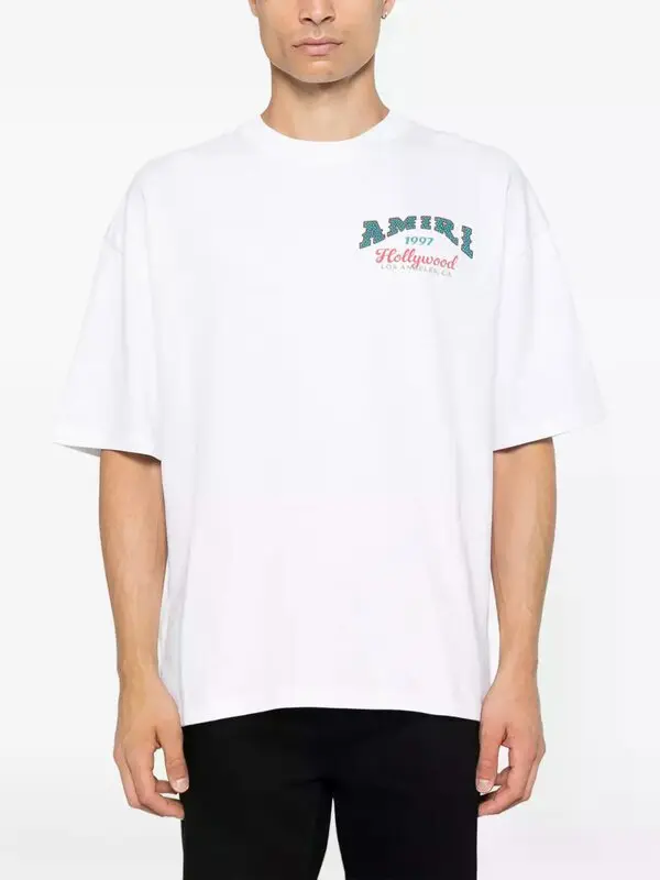 Amiri Logo-print Oversized T-shirt