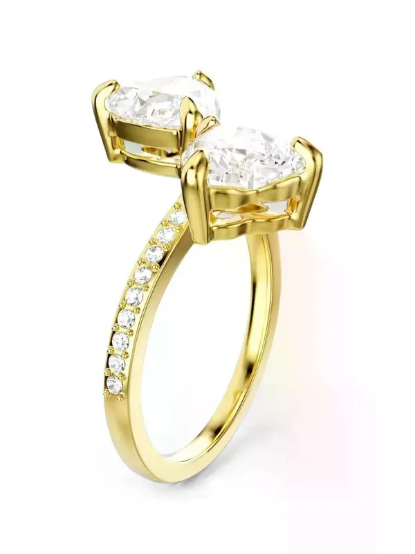 SWAROVSKI Mesmera Heart-cut Crystal Open Ring