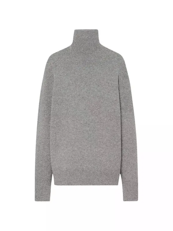 THE ROW Stepny Turtleneck Sweater - Grey