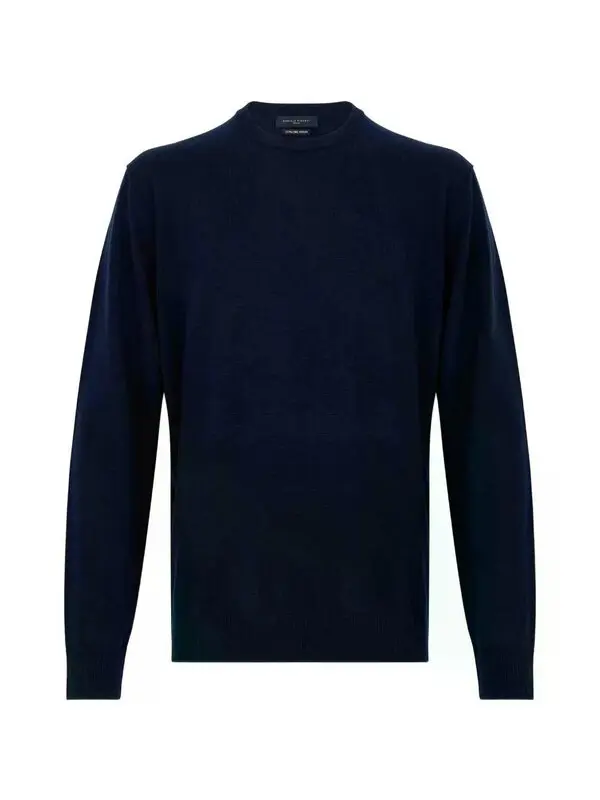 DANIELE FIESOLI Merino Crew Neck Long Sleeve Sweater