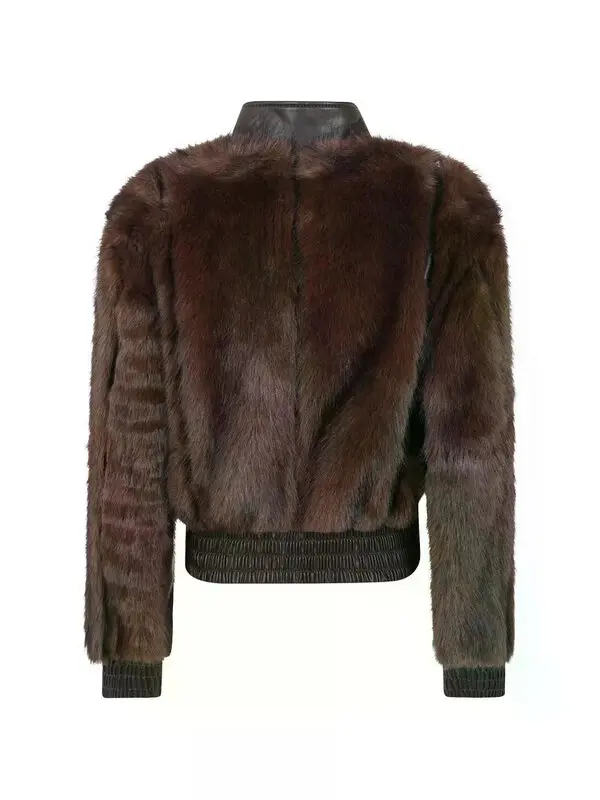 Zimmermann Valiant Faux-fur Panelled Jacket