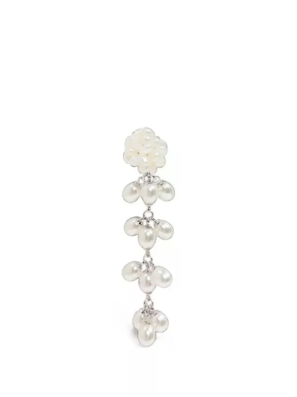 SELF-PORTRAIT Cluster Drop Earrings