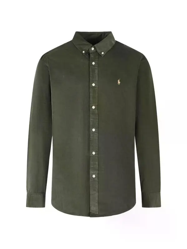 Polo Ralph Lauren Custom Fit Corduroy Shirt - Green