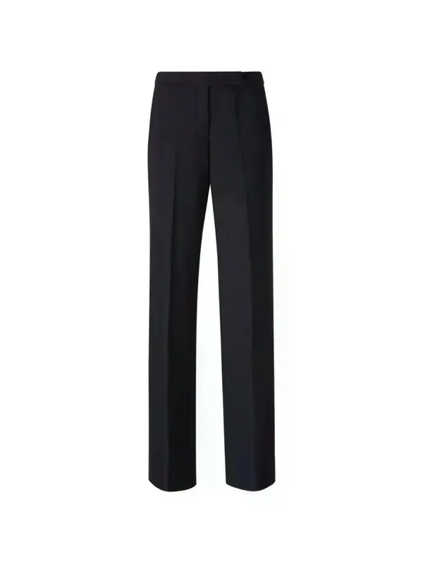 Dorothee Schumacher Refreshing Ambition Pressed-crease Trousers - Blue