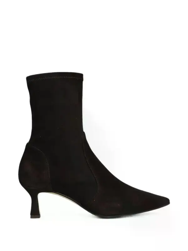 THE SELLER Pointed-toe Suede Boots - Brown