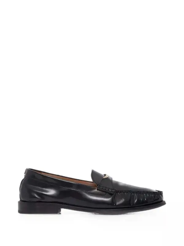 ANINE BING Amoc Loafers - Black