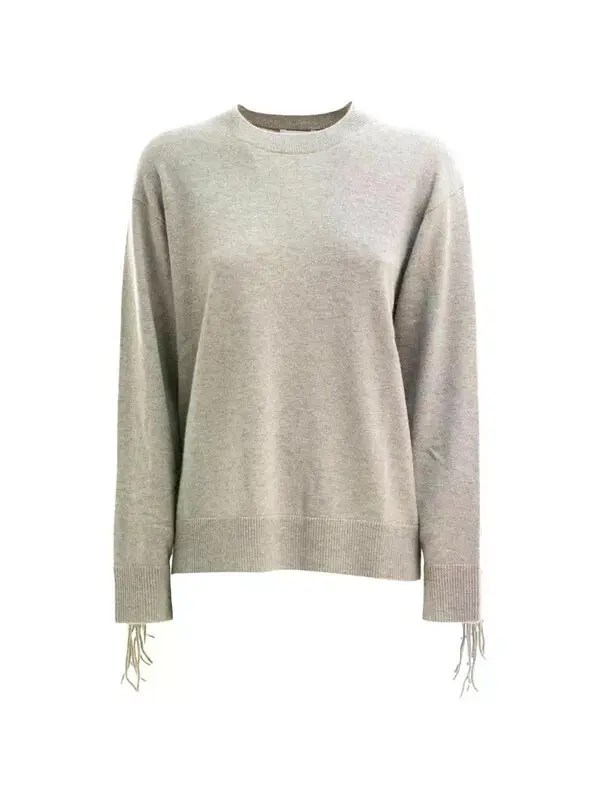 P.a.r.o.s.h Fringe-detail Sweater - Neutrals