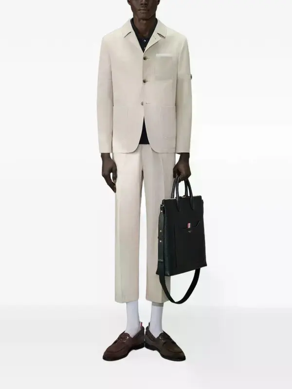 Thom Browne Unconstructed Patch Pocket Sportcoat - Neutrals