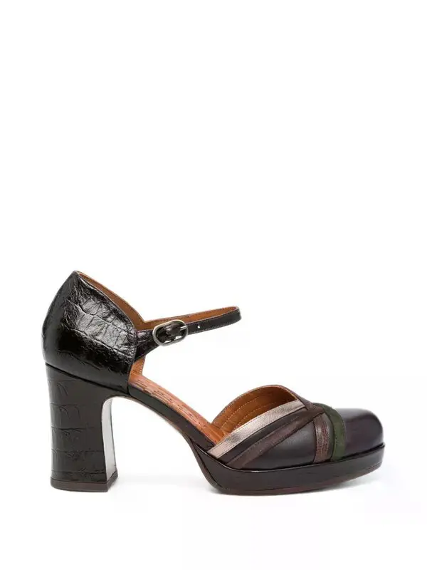 Chie Mihara Dedana Panelled Heeled Pumps