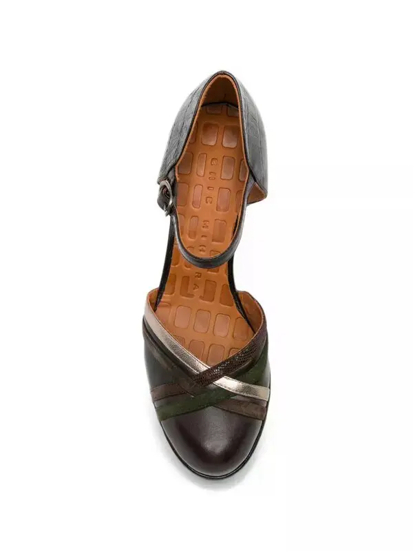 Chie Mihara Dedana Panelled Heeled Pumps