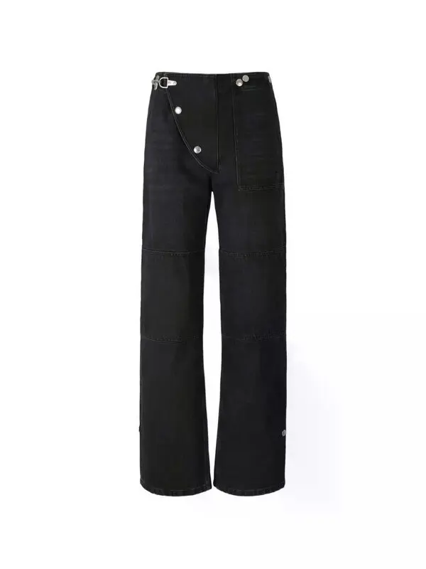 Marni Buckle-detail Jeans - Black
