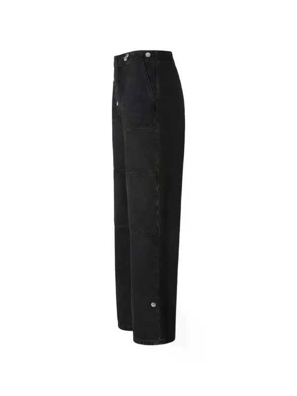 Marni Washed Finish Buckle-detail Jeans
