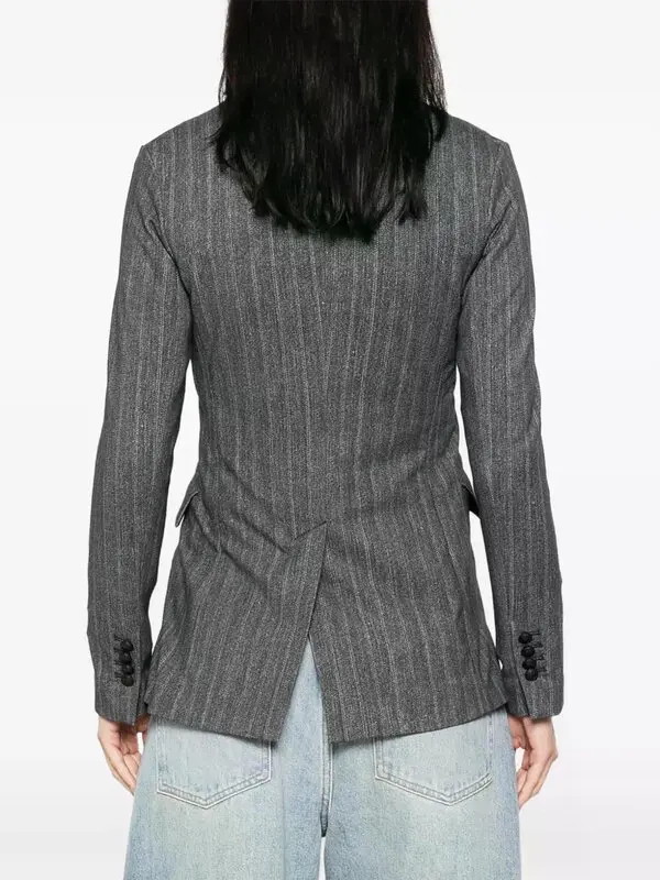 CIRCOLO 1901 Double-breasted Pinstripe Blazer