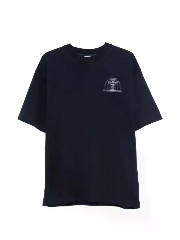 Drole De Monsieur Fountain T-shirt - Blue