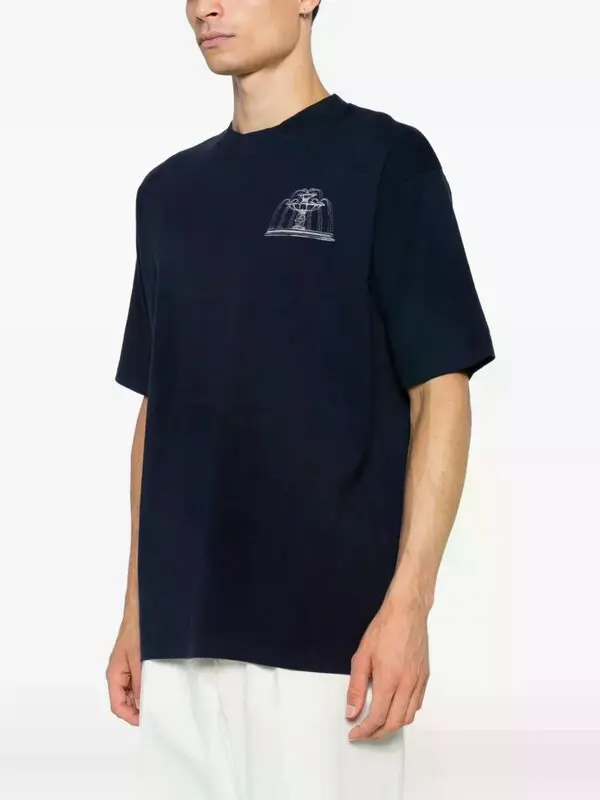 Drole De Monsieur Fountain T-shirt - Blue