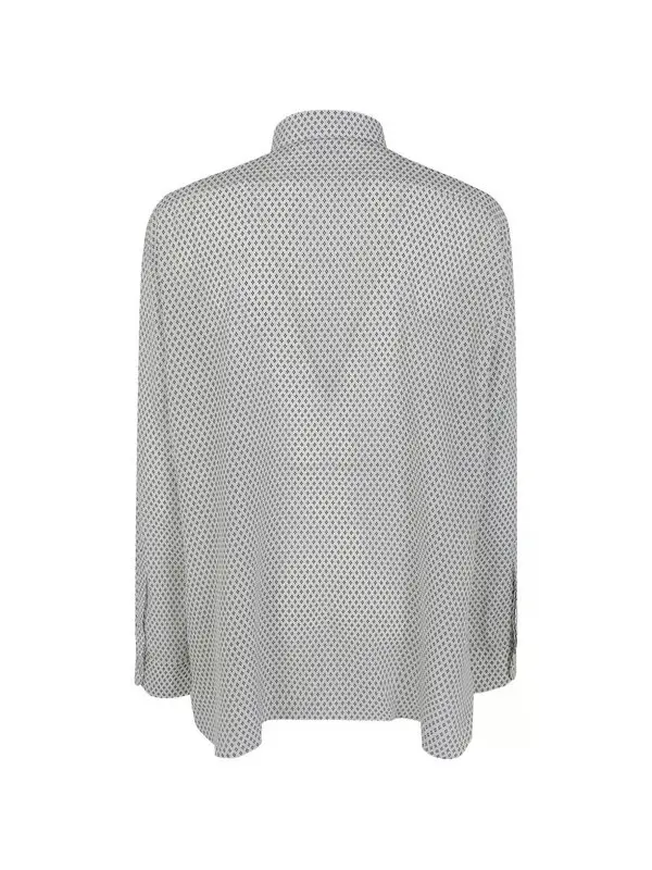 TOM FORD Diamond-pattern Silk Shirt