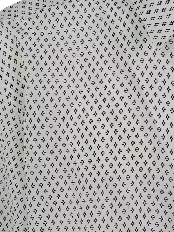 TOM FORD Diamond-pattern Silk Shirt