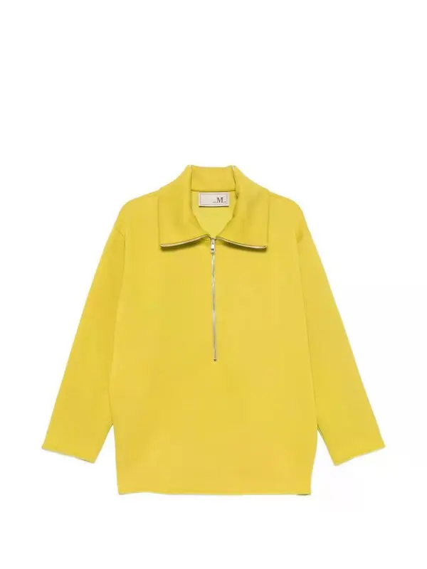 THE M.. Hofu Half-zip Sweatshirt - Yellow