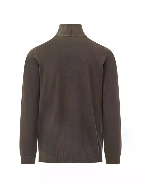 Premiata Quarter-zip Wool Sweater