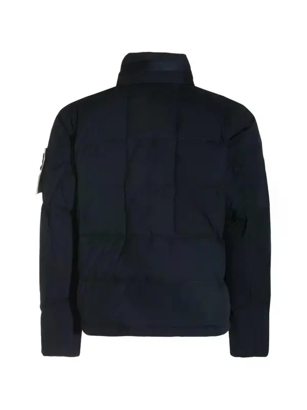 Stone Island Logo-patch Quilted Padded Jacket