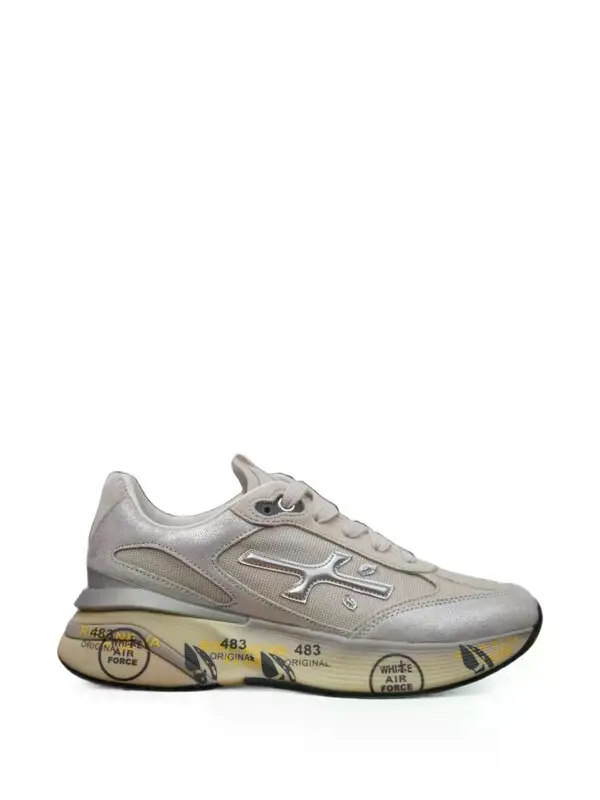 Premiata Moerund 8564 Panelled Sneakers - Neutrals