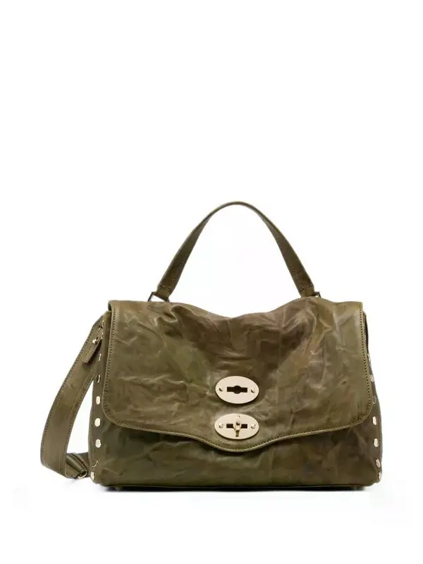 ZANELLATO Small Postina Stud-embellished Tote Bag