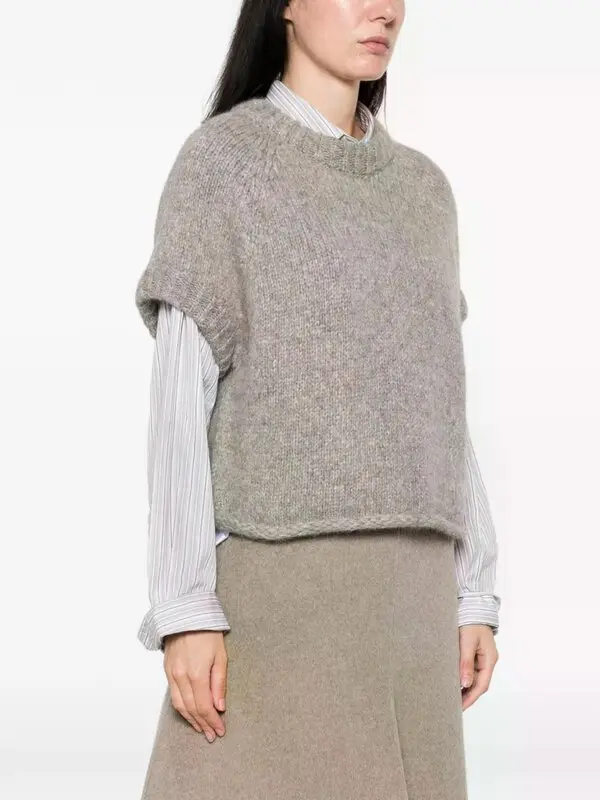 SUSANNE BOMMER Crew Neck Vest