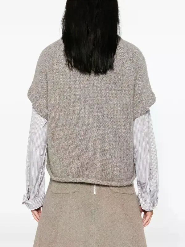 SUSANNE BOMMER Crew Neck Vest