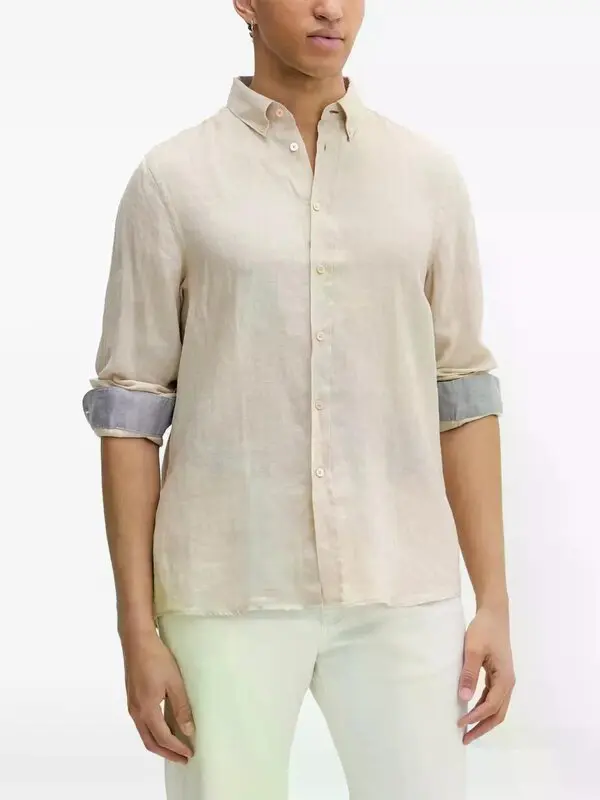 Paul Smith Button-down Long-sleeve Shirt - Neutrals