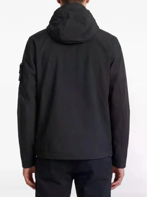 Stone Island 4100108 Soft Shell-r_e.dye® Technology Hooded Jacket