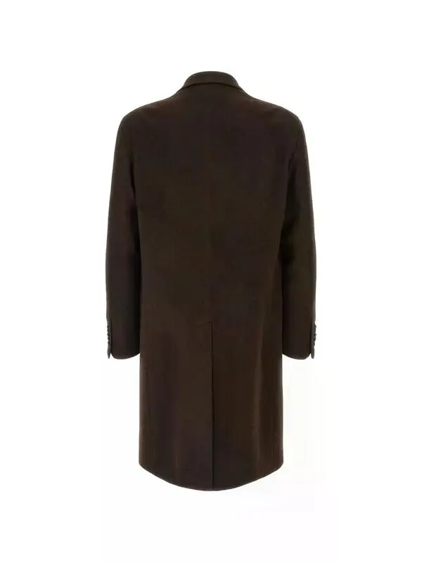 Tagliatore Double-breasted Peak Lapel Coat