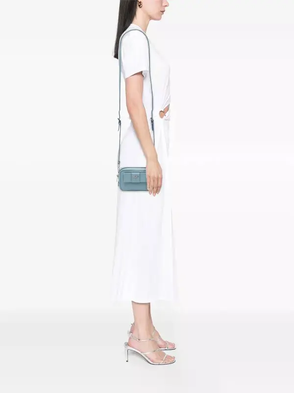 Prada 2013-2026 Saffiano Fiocco Bow Camera Bag Crossbody Bag