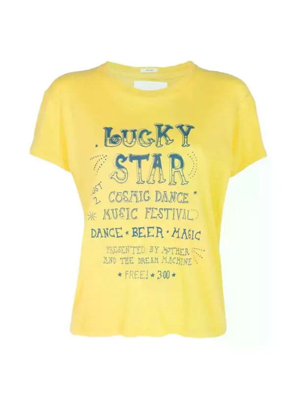 MOTHER Sinful Graphic Print T-shirt