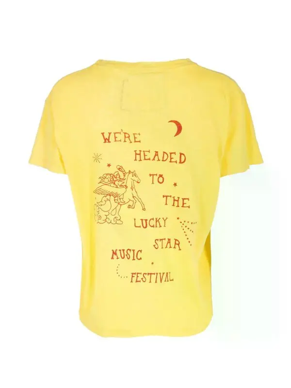 MOTHER Sinful Graphic Print T-shirt