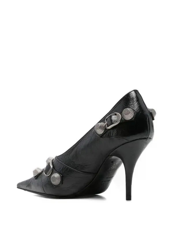 Balenciaga Studded Buckle Pumps