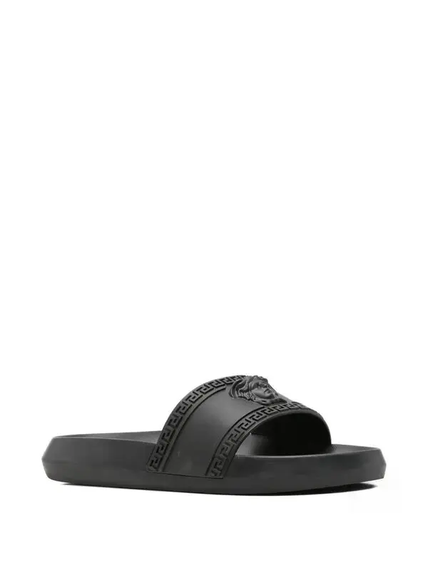 Versace Medusa Head Greca Slides
