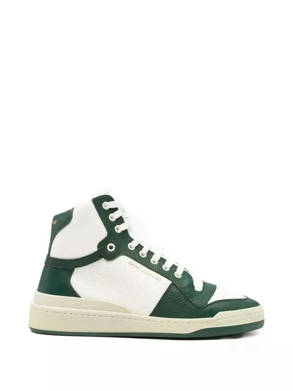 Saint Laurent High-top Sneakers - Neutrals
