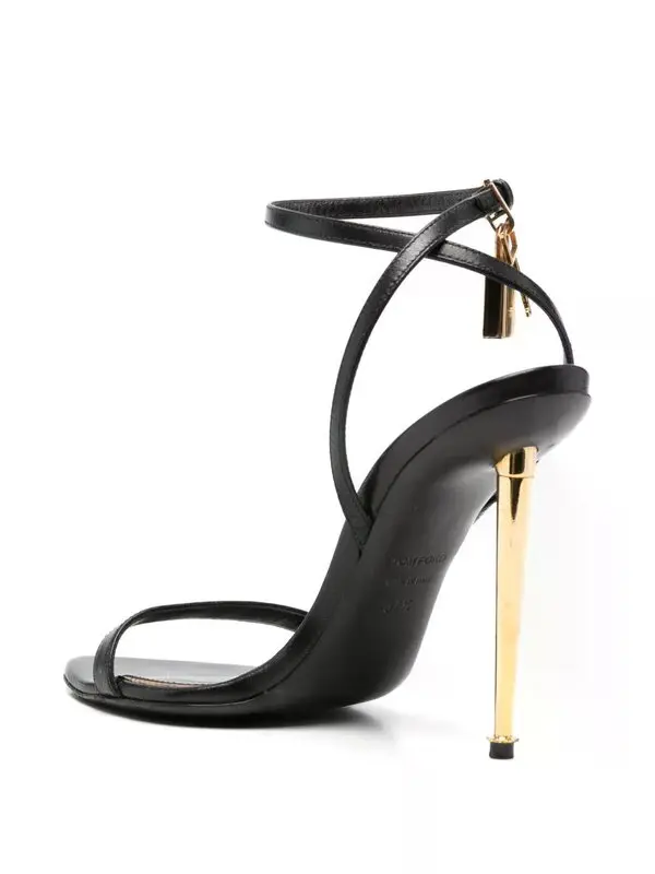 TOM FORD Padlock Leather Sandals